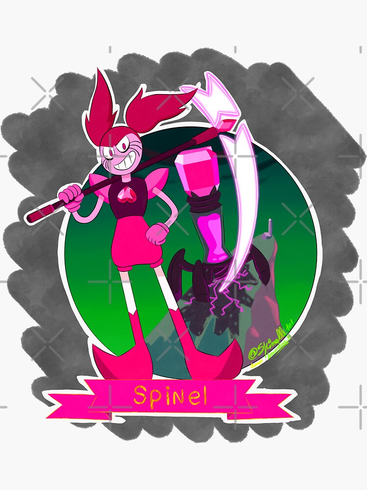 "Fan Spinel" Sticker for Sale by Okama10 | Redbubble