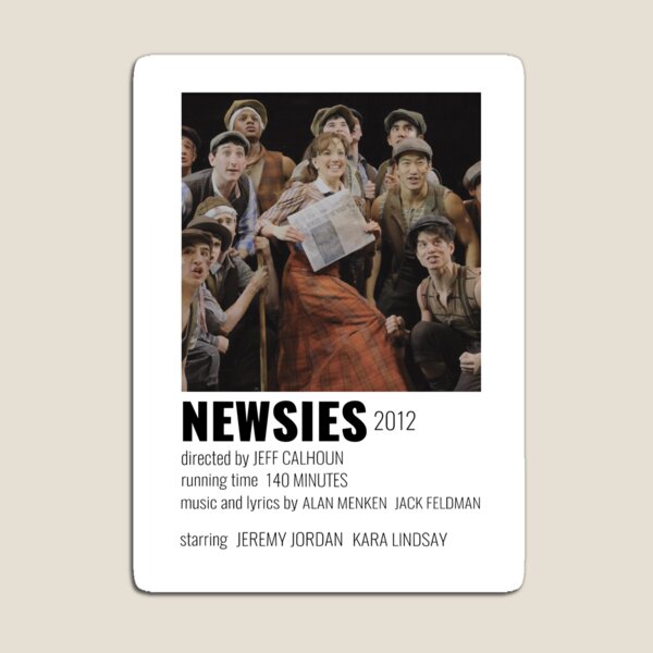 Newsies Broadway Musical Magnets for Sale | Redbubble