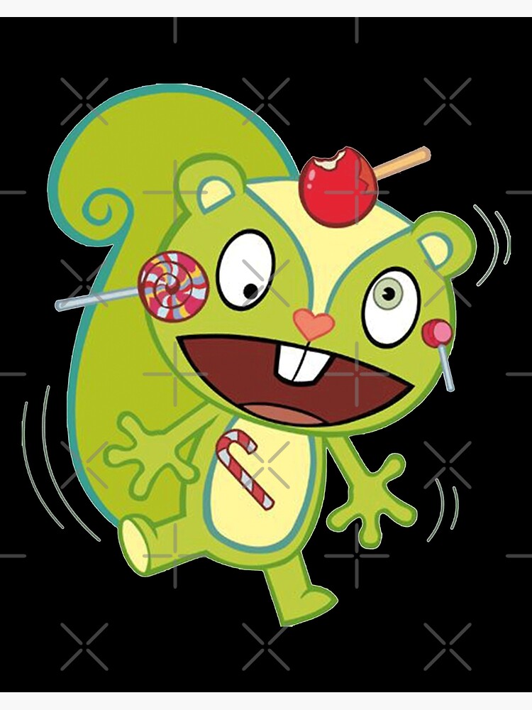 "Nutty - Happy Tree Friends " Art Board Print for Sale by OtakuEmporium ...