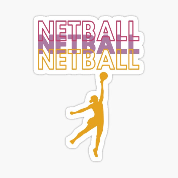 "Netball 3 Word" Sticker for Sale by Joanna-Asia | Redbubble