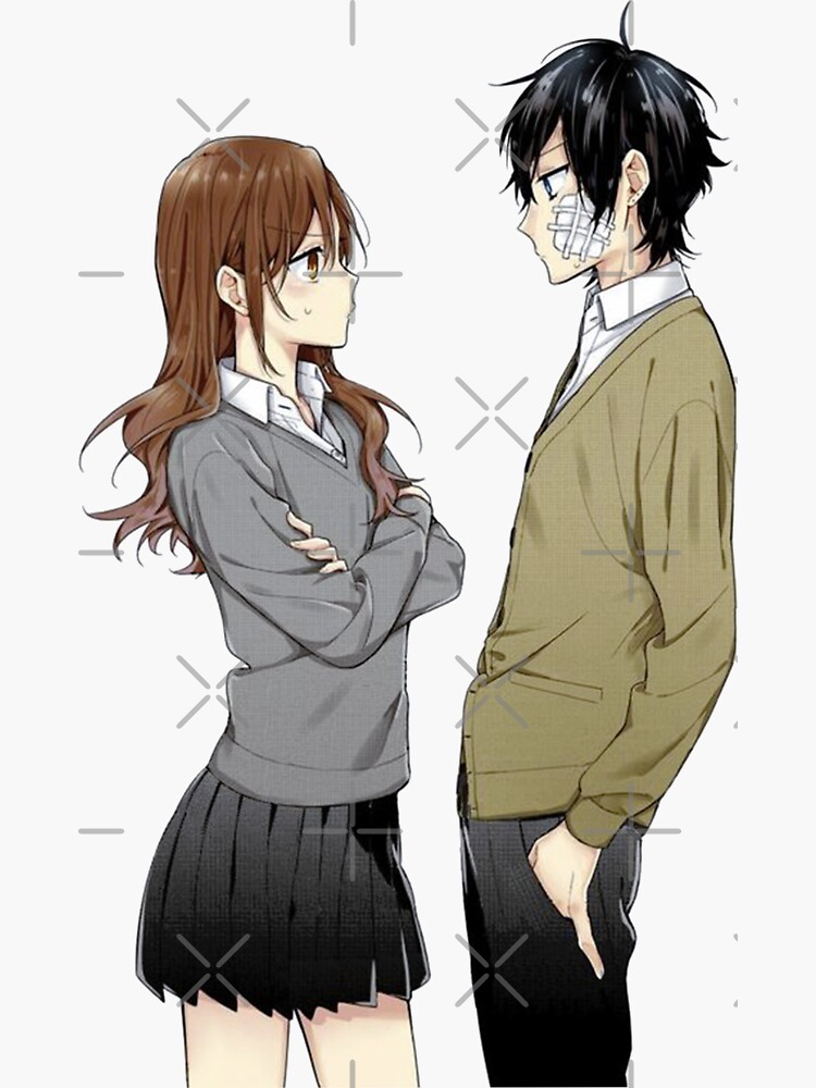 "Hori san to Miyamura kun - Stickers by Walid-Studio" Sticker by Walid ...