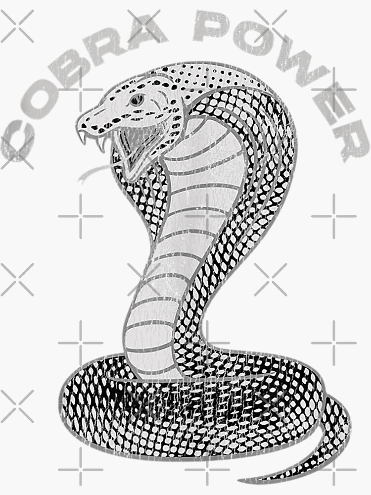 "Vintage Distressed King Cobra Power Snake Muscle Car Karate Tank Top ...