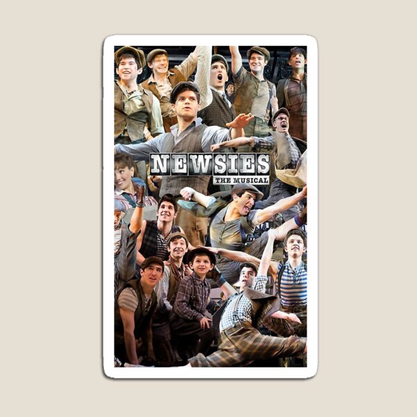 Newsies Broadway Musical Magnets for Sale | Redbubble