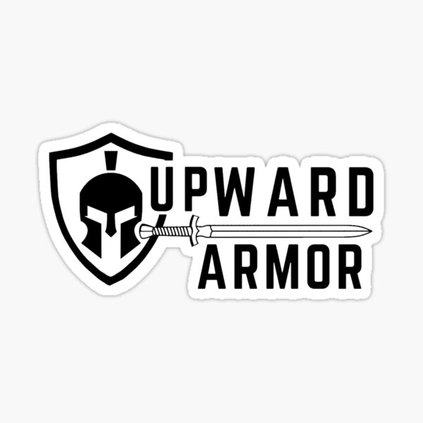 "Upward Armor" Sticker by UpwardArmor | Redbubble