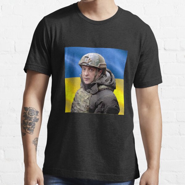 "Ukraine President Volodymyr Zelenskyy" T-shirt by Heartworx ...
