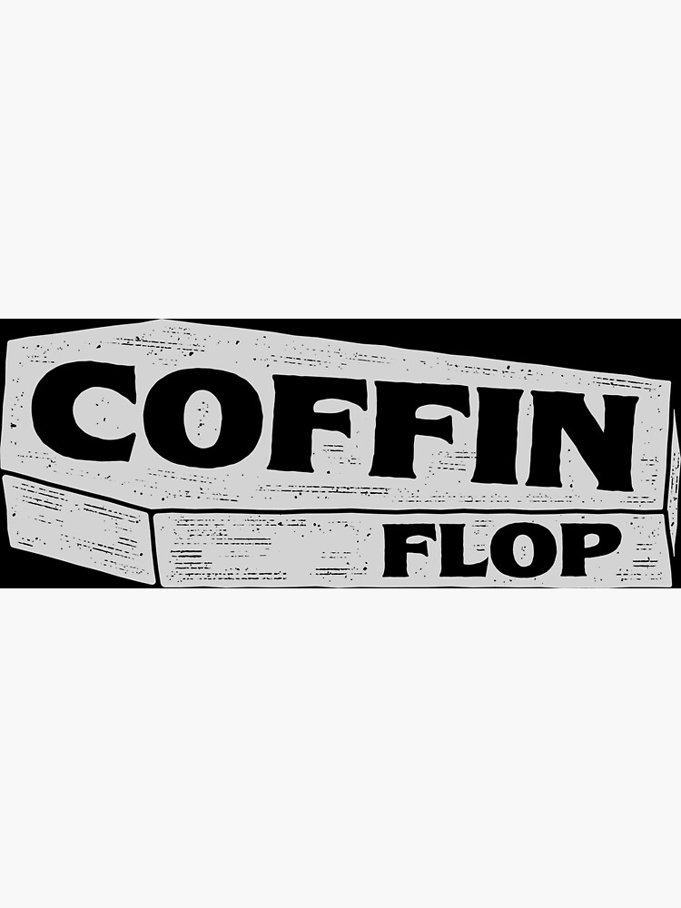 "Coffin Flop Corncob Tv" Poster for Sale by firewoodsupply | Redbubble