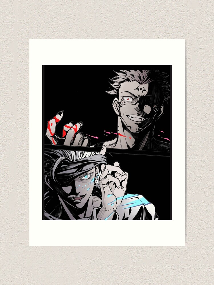 Lámina artística «jujutsu kaisen guju sukuna Gráfico.» de ...