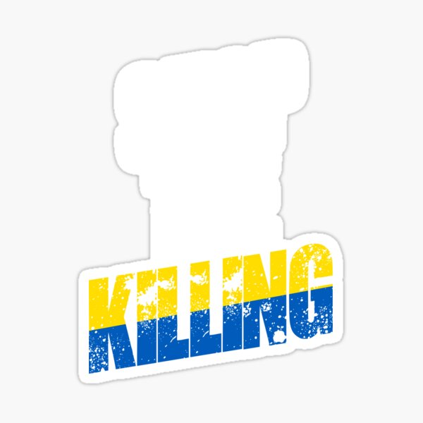 "Stop The Killing" Sticker by Dutlu | Redbubble
