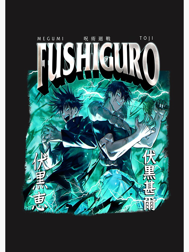 "Jujutsu Kaisen ., Fushiguro father and Son Shirt, Megumi and toji ...