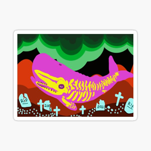 "Brine felid Rhinestone" Sticker by WRUSGraphics | Redbubble