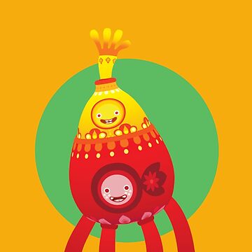 "buddi puna & kelta" Sticker for Sale by BuddiWorld | Redbubble