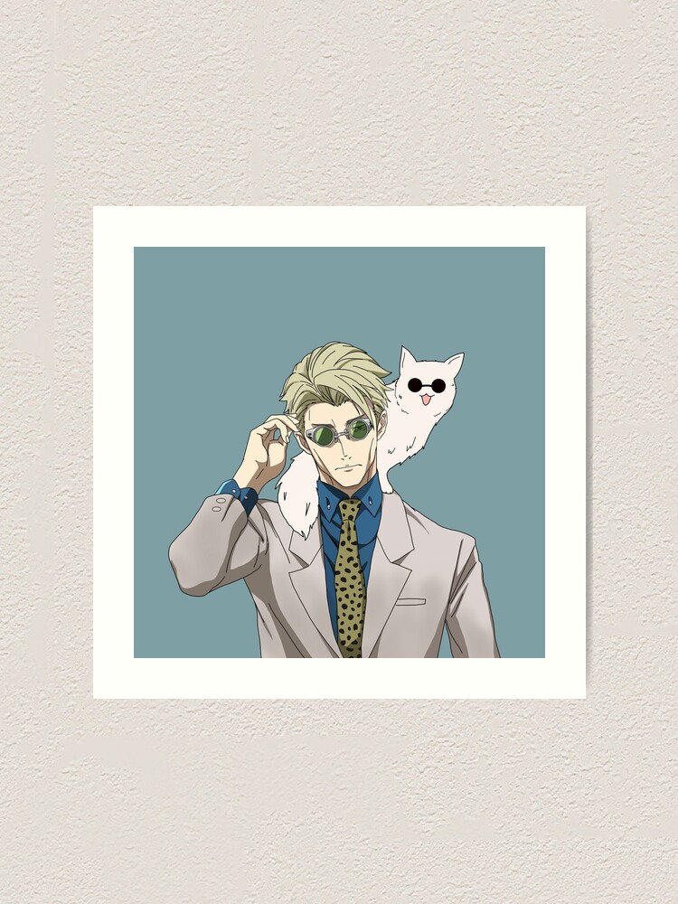 "Nanami Kento with Gojo cat - Jujutsu Kaisen" Art Print for Sale by ...