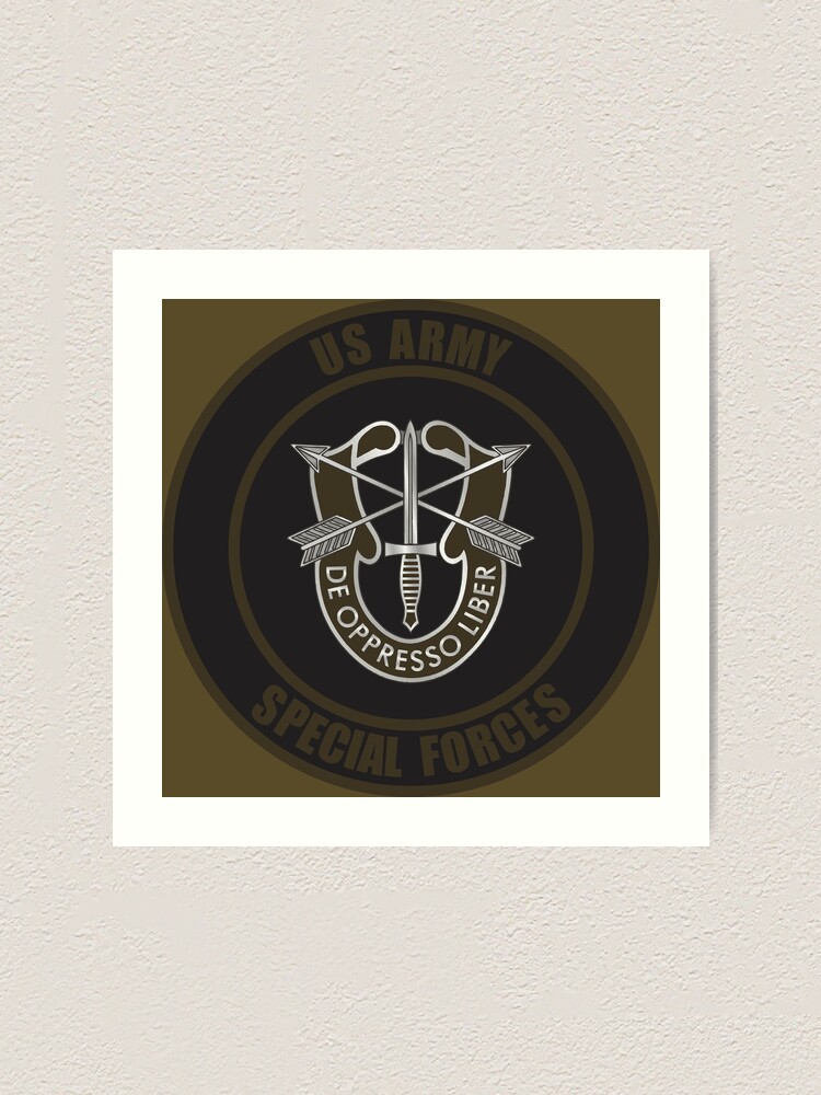 "Special Forces Army Logo" Art Print for Sale by aliberalino | Redbubble