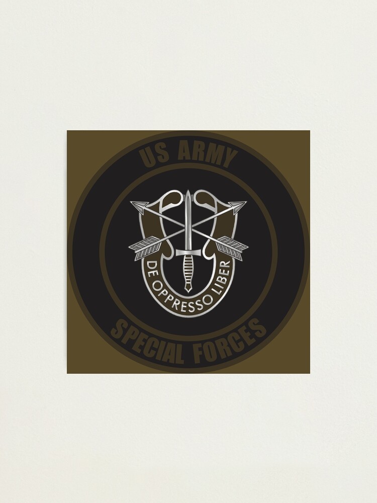 "Special Forces Army Logo" Photographic Print for Sale by aliberalino ...