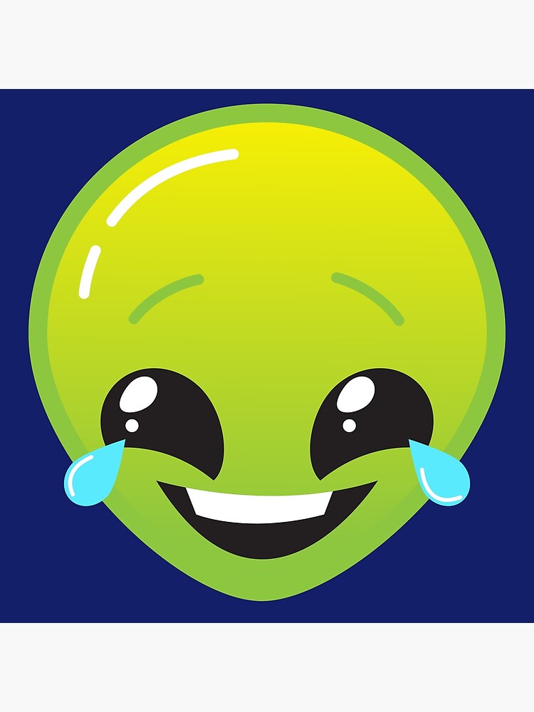 "Emote Mr. ET | Smiling Face" Poster for Sale by JonnyArtistCool ...