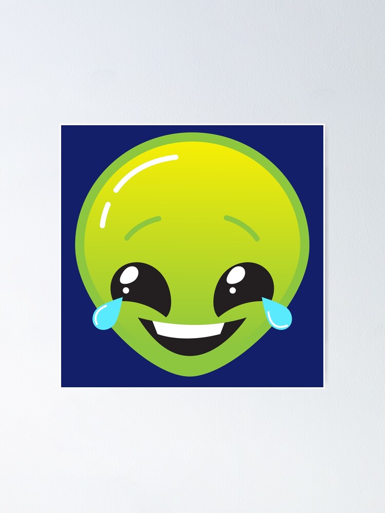 "Emote Mr. ET | Smiling Face" Poster for Sale by JonnyArtistCool ...
