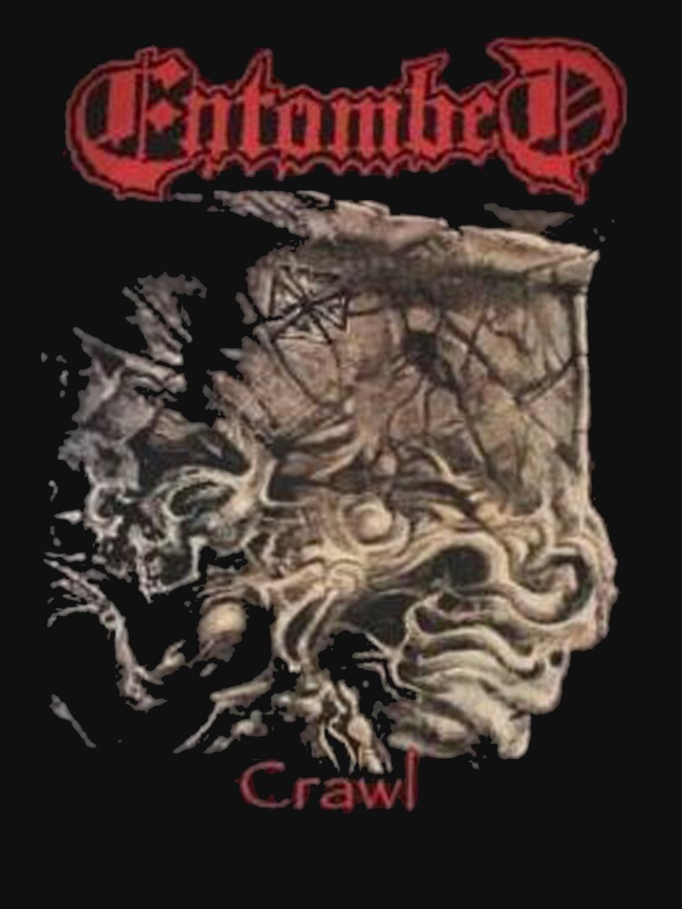 "designs entombed essential" T-shirt for Sale by Twizell52 | Redbubble ...