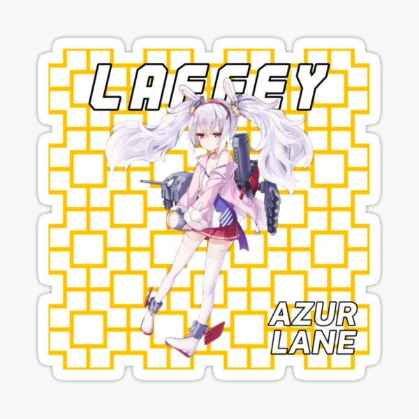 "LAFFEY AZUR LANE CHARACTERS Essential ." Sticker by CarlieBuchanan ...