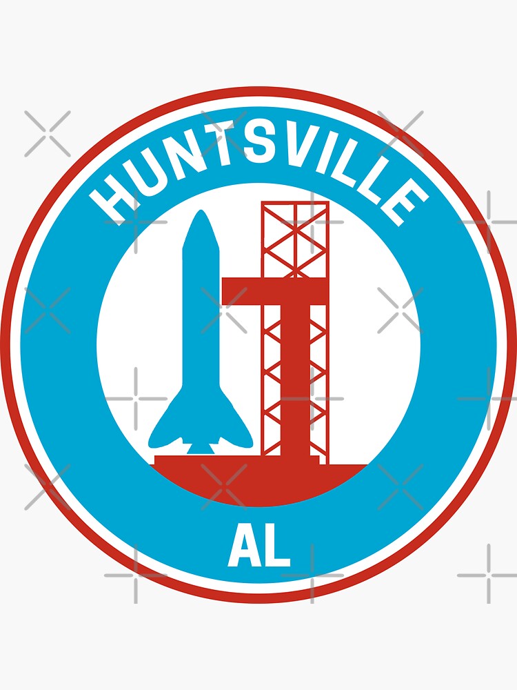"Vintage Huntsville Alabama" Sticker for Sale by fearcity | Redbubble