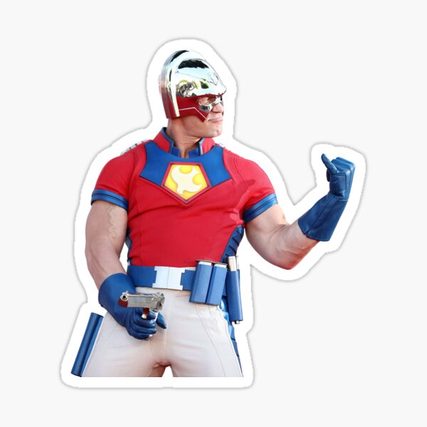 "John Cena PEACEMAKER " Sticker for Sale by Samthepanda1 | Redbubble