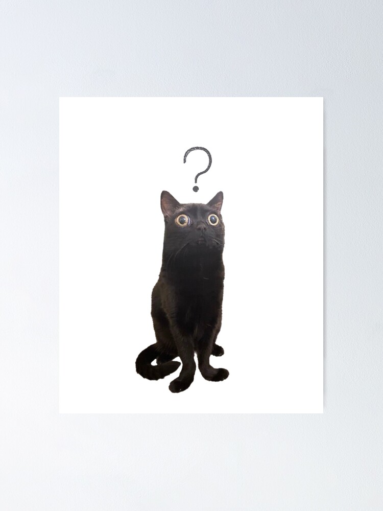 "Jinx Stance question mark - tik tok" Poster by sayty4 | Redbubble