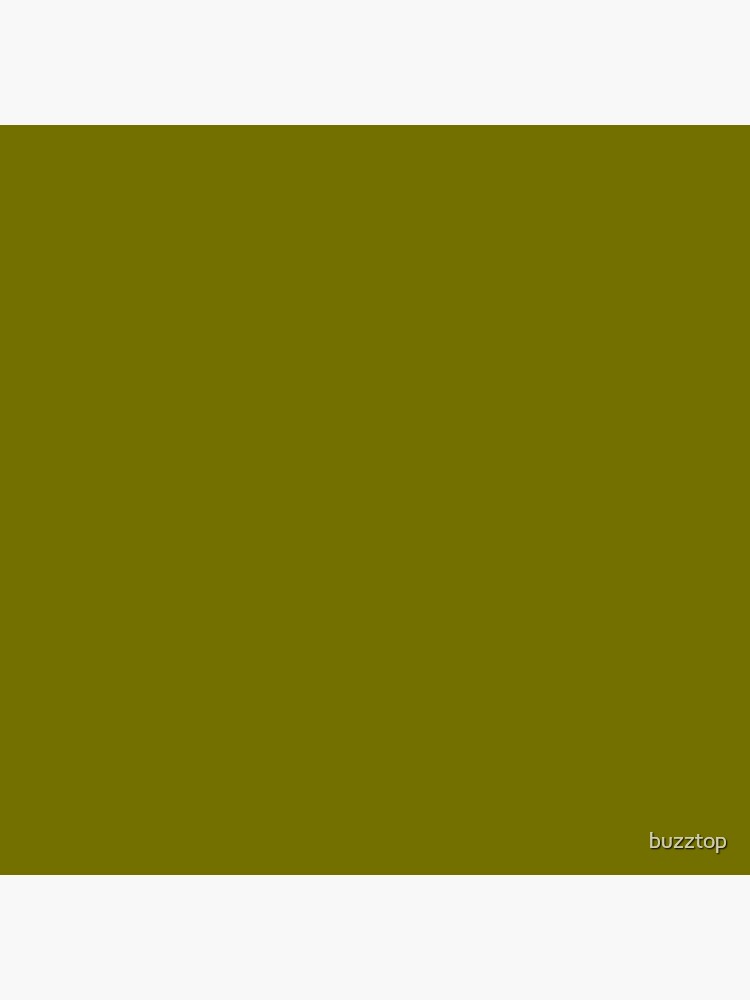 "Bronze Yellow #737000, RGB color" Sticker by buzztop | Redbubble