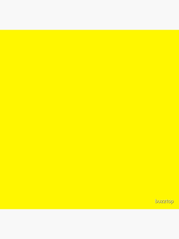 "Cadmium Yellow #fff600, RGB color" Sticker for Sale by buzztop | Redbubble