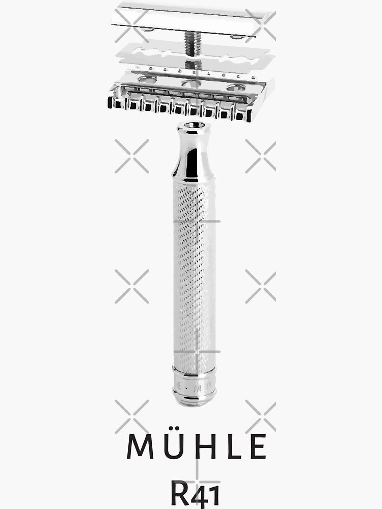 "MUHLE R41 Razor (Light Colored Items)" Sticker for Sale by Dagoth0Ur ...