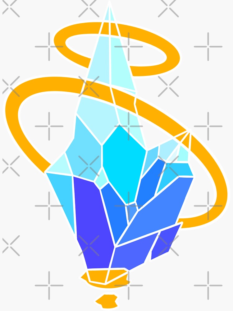 "Aether Crystal FFXIV" Sticker by HeartHub | Redbubble