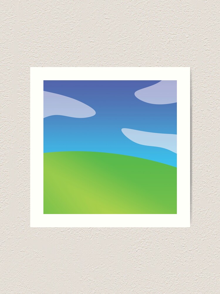 "Windows XP Bliss Gradient Art | Programmer Gamer Geek Gift ...