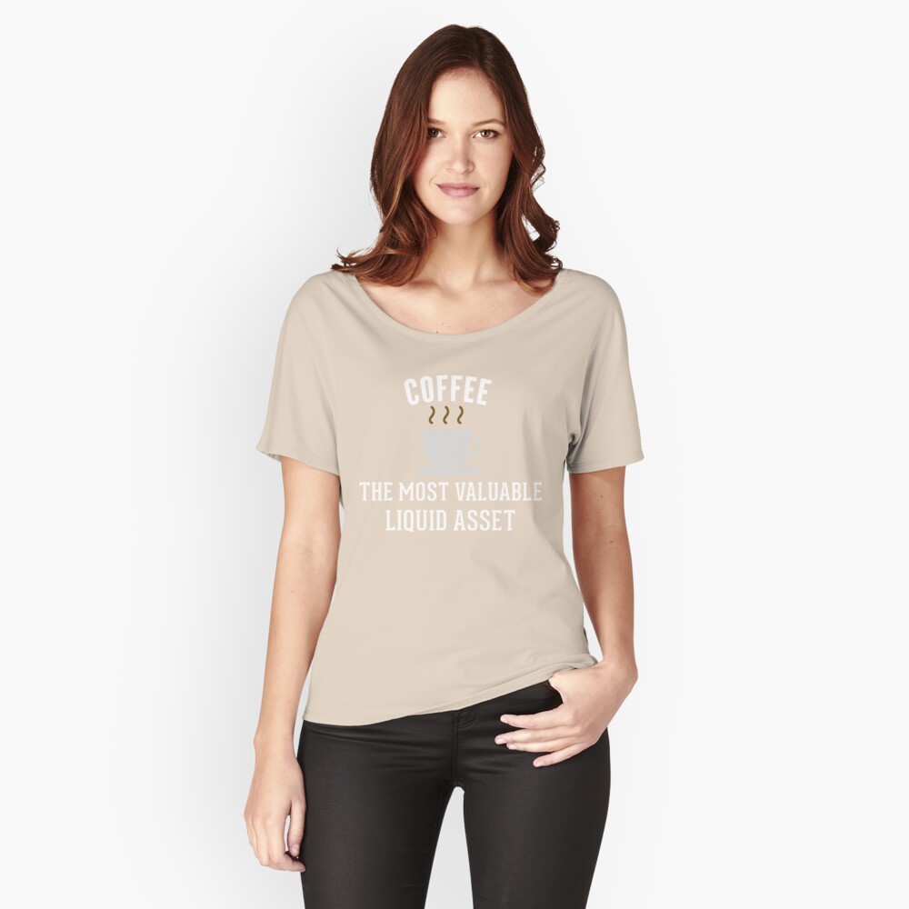 "Accounting Coffee Liquid Assets" Sticker for Sale by Kooky28 | Redbubble