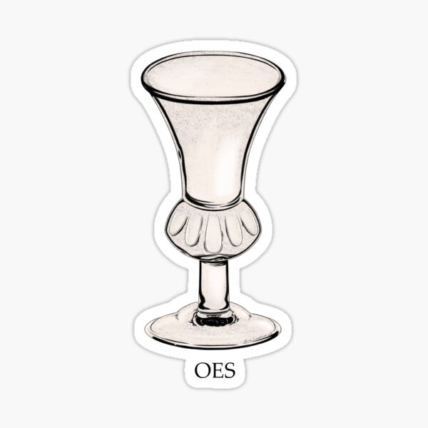 "The Cup - OES" Sticker for Sale by ARIsEasternStar | Redbubble