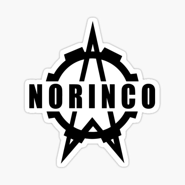 Sticker « Logo de pistolet d'arme à feu militaire Norin Gun », par 9un5 ...