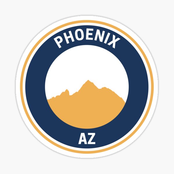 "Vintage Phoenix Arizona " Sticker for Sale by fearcity | Redbubble