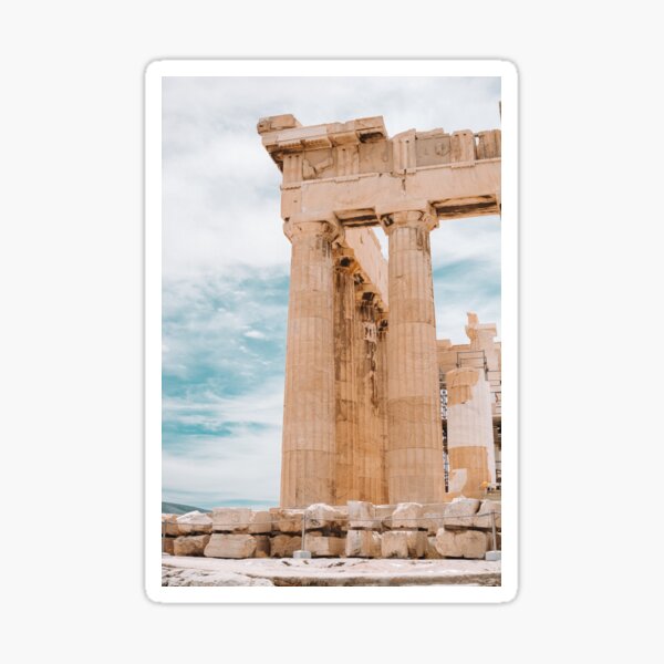 "Acropolis of Athens" Sticker by Sere1111 | Redbubble