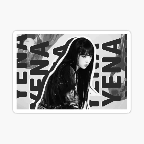 "YENA" Sticker for Sale by Chubiblue | Redbubble