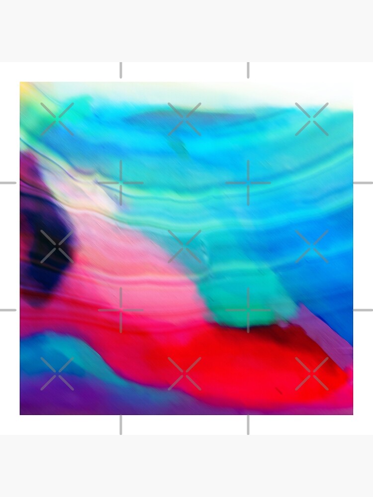 "COLORFUL ABSTRACT DIGITAL MOOD ART BY SUBGIRL" Poster for Sale by ...