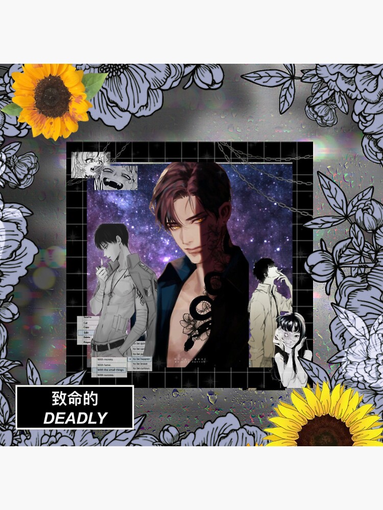 "Deadly" Sticker for Sale by cmilleratyyy | Redbubble