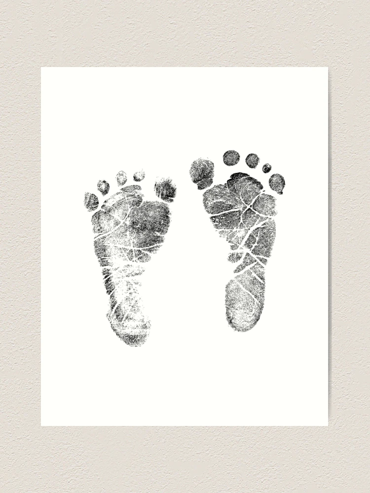 Baby Footsteps Art