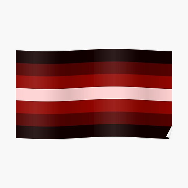 "Demongender Pride Flag" Poster for Sale by NixxTheFox13 | Redbubble