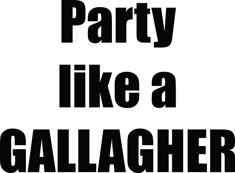 Gallagher: Stickers | Redbubble