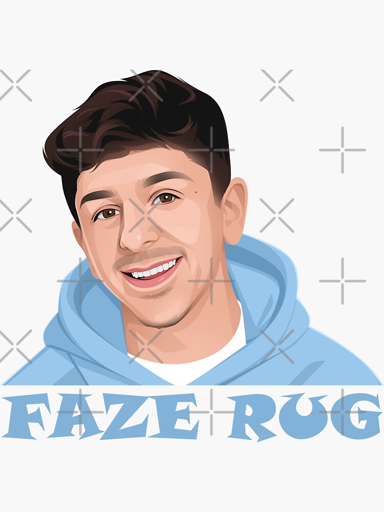 "faze rug" Sticker for Sale by DZCD-- | Redbubble