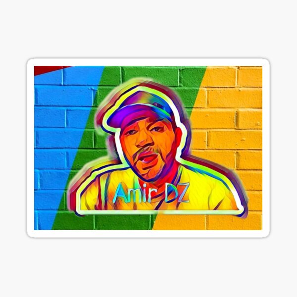"Amir Dz" Sticker by mtargui2022 | Redbubble