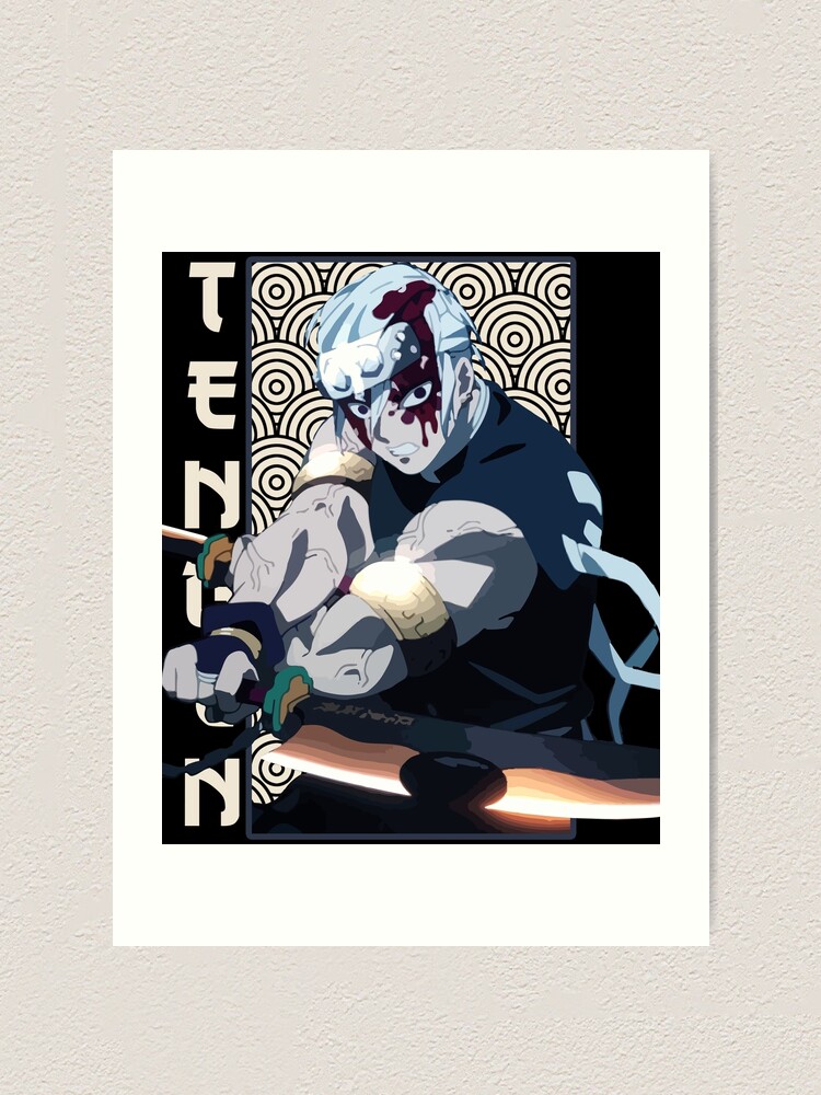 "Tengen uzui Hashira" Art Print for Sale by Sarkitawo | Redbubble