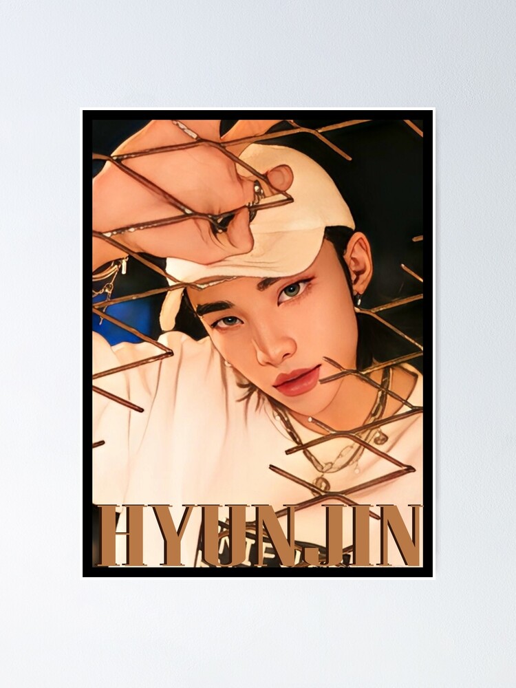 "Stray Kids Scars CB Hyunjin" Poster for Sale by LiveKpop | Redbubble