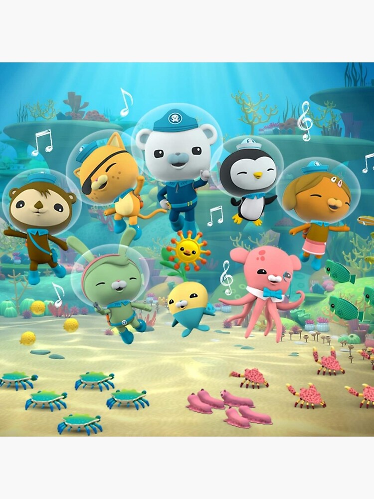 "Octonauts Design" Sticker for Sale by FunkyTom | Redbubble