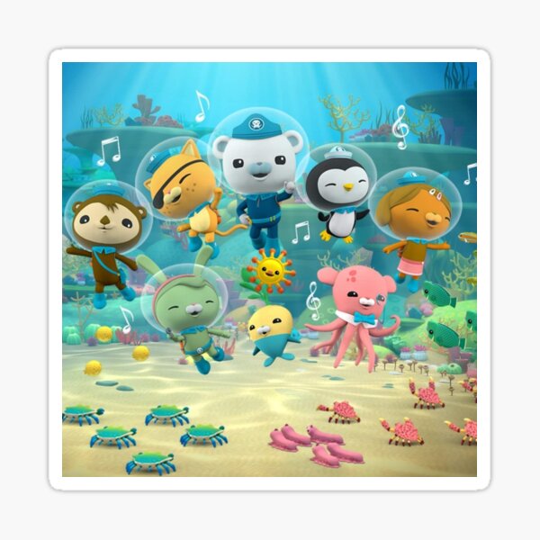 "Octonauts Design" Sticker for Sale by FunkyTom | Redbubble