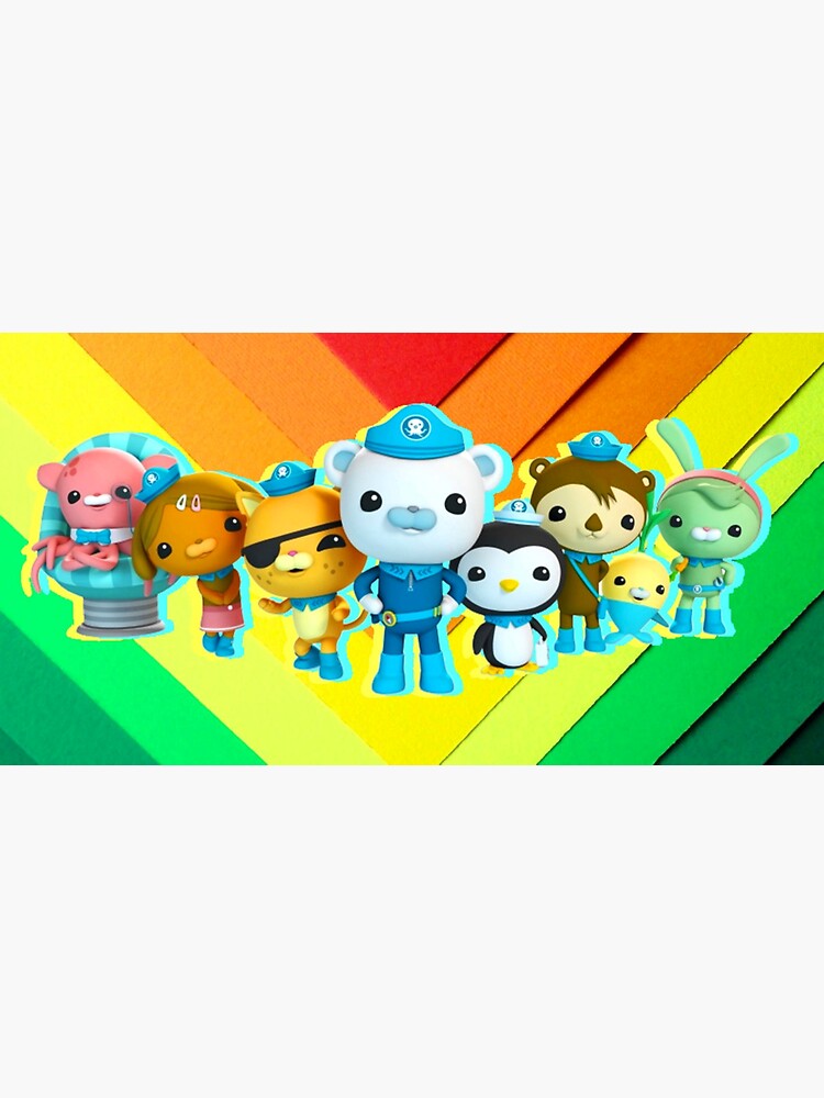 "Octonauts Design" Sticker for Sale by FunkyTom | Redbubble
