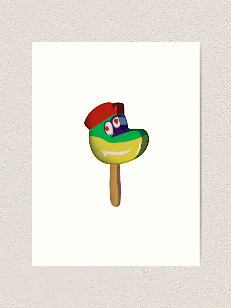 "FNAF Secrurity Breach Monty Gator Popsicle" Art Print for Sale by ...