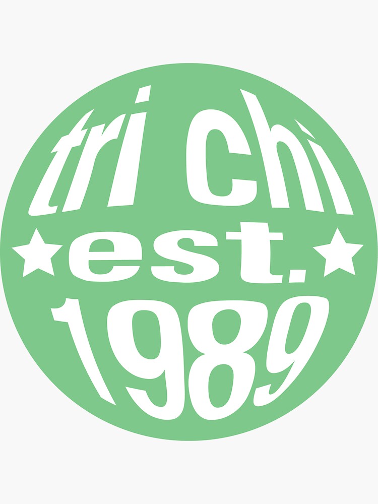 "Tri Chi Warped Star Patch" Sticker by emilyc48 | Redbubble